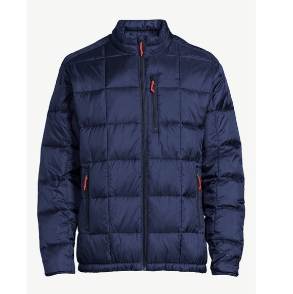 Free Assembly | Jackets & Coats | Free Assembly Mens Box Quilted Jacket ...